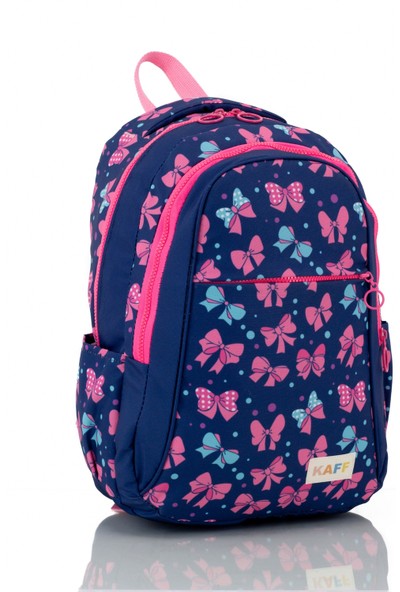 Kaff Kurdale Desenli Çocuk İlkokul Sırt Çantası Lacivert