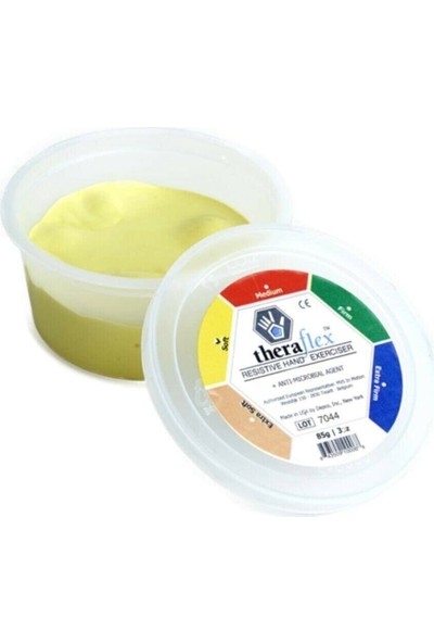 Theraflex El Egzersiz Hamuru Sarı 57 G (Hafif) Theraflex El Egzersiz Hamuru Sarı 57 G (Hafif)