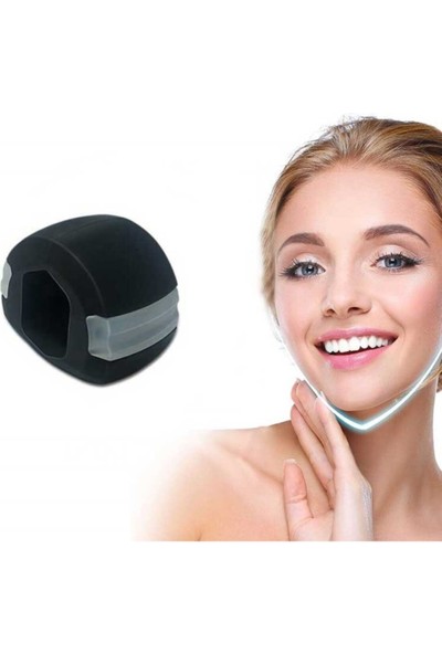 Gymo Jawline Çene Egzersiz Topu Sert 40LB Siyah Gymo Jawline Çene Egzersiz Topu Sert 40LB Siyah
