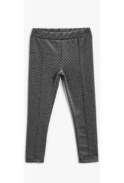 Koton Beli Lastikli Skinny Fit Tayt