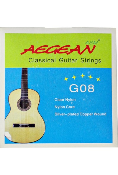 Asm Aegean Klasik Gitar Teli Takım