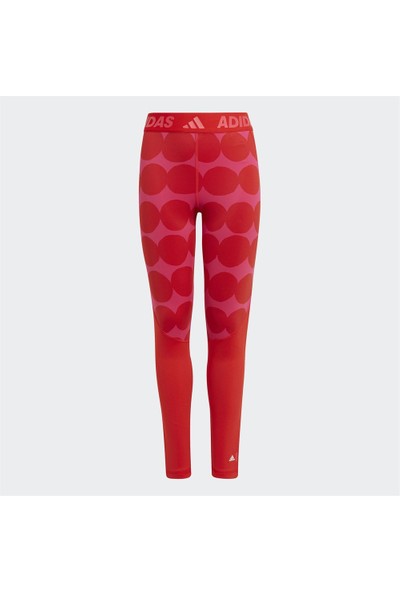 Adidas Marimekko Techfit Prigmegreen Aeroready Training Pocket Çocuk Tayt Adidas Marimekko Techfit Prigmegreen Aeroready Training Pocket Çocuk Tayt