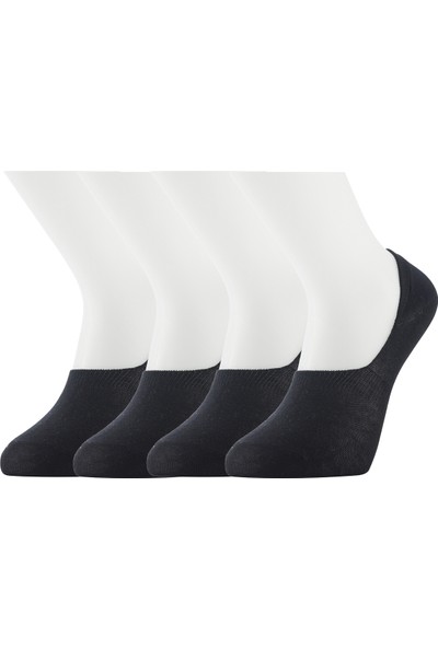 Moyra Socks 4'lü Pamuklu Erkek Görünmez Sneakers Babet Çorap