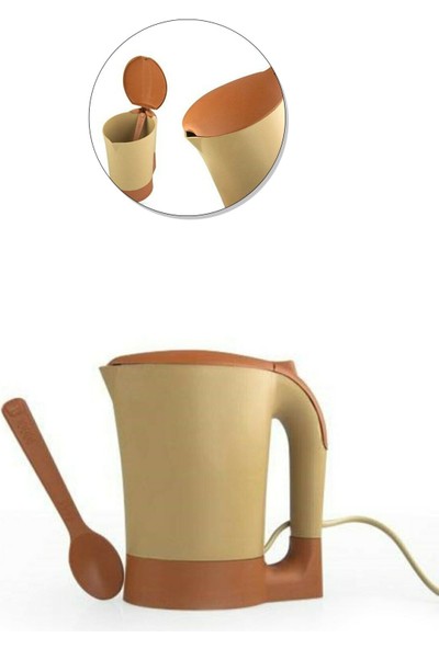 Pratik Mağazam Mini Kettle Elektrikli Su Isıtıcı Türk Kahvesi Makinesi Mükemmel Kahve Pişirici Cezve