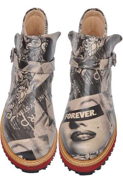 Dogo Forever Tasarım Baskılı Vegan Dogo Kim Kadın Bot