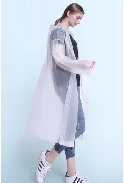 Hediyecenter Su Geçirmez Eva Kumaş Şık Kıyafetüstü Unisex Yağmurluk Hediyecenter Su Geçirmez Eva Kumaş Şık Kıyafetüstü Unisex Yağmurluk