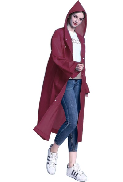 Hediyecenter Su Geçirmez Eva Kumaş Şık Kıyafetüstü Unisex Yağmurluk Hediyecenter Su Geçirmez Eva Kumaş Şık Kıyafetüstü Unisex Yağmurluk