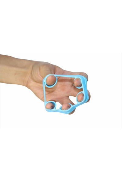 Bundle Bundlesepet Silikon El ve Parmak Egzersiz Güçlendirici 8.8 Lb Mavi (Orta)