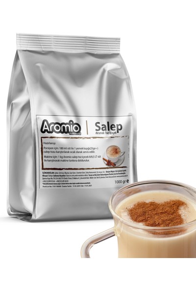 Aromio Profesyonel Salep Karışımı 1 kg Aromio Profesyonel Salep Karışımı 1 kg
