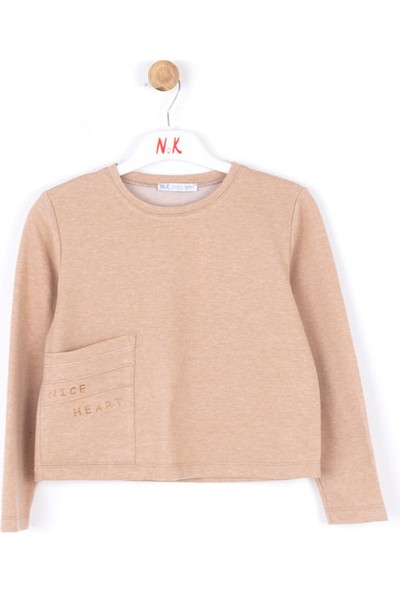 Nk Kids Kız Çocuk Nervürlü Buluz