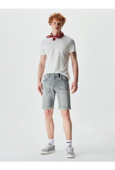 Ltb Corvın Ryker Wash Erkek Jean Şort