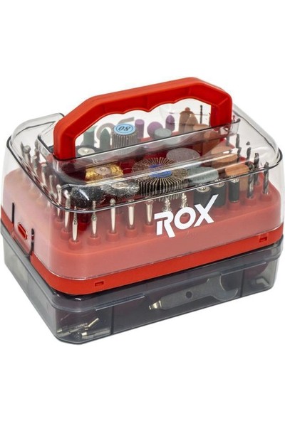 Rox Wood 0097 Hobi Gravür Mini Aksesuar Seti 316 Parça Dremel Uyumlu Rox Wood 0097 Hobi Gravür Mini Aksesuar Seti 316 Parça Dremel Uyumlu