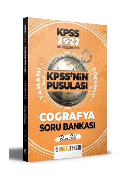 Doğru Tercih Yayınları 2022 KPSS'nin Pusulası Coğrafya Soru Bankası Doğru Tercih Yayınları 2022 KPSS'nin Pusulası Coğrafya Soru Bankası