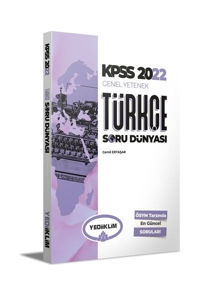 Yediiklim Yayınları KPSS 2022 Genel Yetenek Türkçe Soru Dünyası Yediiklim Yayınları KPSS 2022 Genel Yetenek Türkçe Soru Dünyası