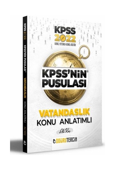 Doğru Tercih Yayınları 2022 KPSS'nin Pusulası Anayasa Konu Anlatımı Doğru Tercih Yayınları 2022 KPSS'nin Pusulası Anayasa Konu Anlatımı