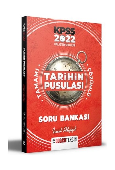 Doğru Tercih Yayınları KPSS 2022 Tarihin Pusulası Tamamı Çözümlü Soru Bankası Doğru Tercih Yayınları KPSS 2022 Tarihin Pusulası Tamamı Çözümlü Soru Bankası