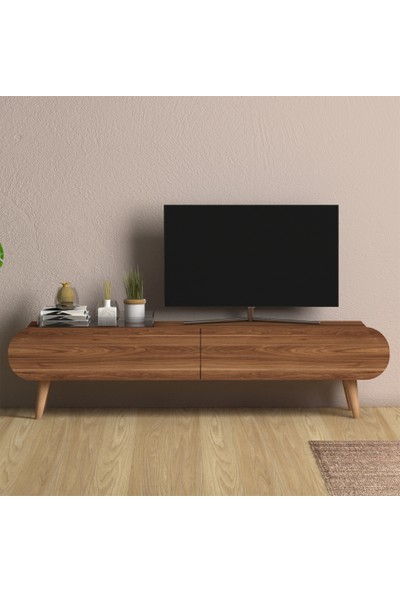 Monte Sehpa Lotus Tv Ünitesi Ceviz Monte Sehpa Lotus Tv Ünitesi Ceviz