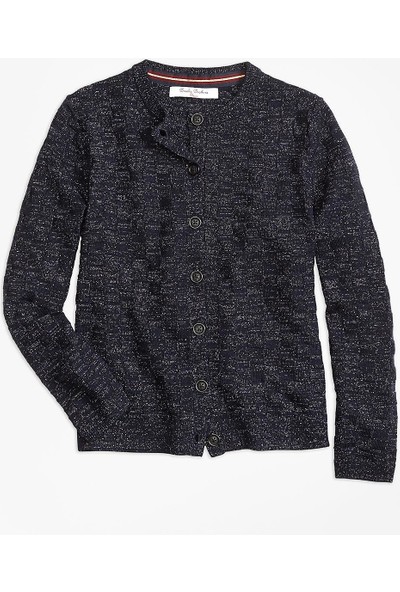 Brooks Brothers Kız Çocuk Lacivert Hırka