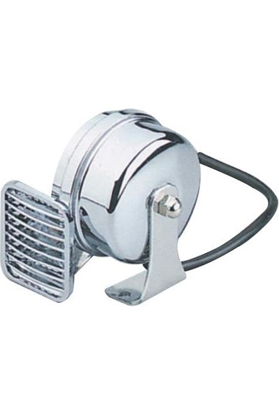 Salyangoz Tekli Krom Korna 12 V