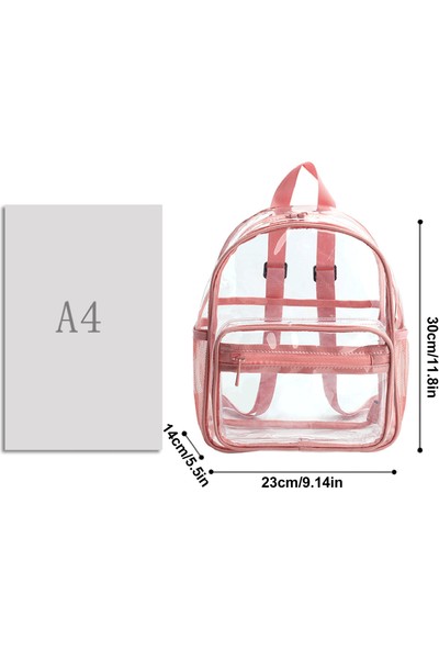 Nanstore Pvc Büyük Kapasiteli Şeffaf Sırt Çantası Okul Çantası Plaj Çantası Su Geçirmez Çanta (Yurt Dışından) Nanstore Pvc Büyük Kapasiteli Şeffaf Sırt Çantası Okul Çantası Plaj Çantası Su Geçirmez Çanta (Yurt Dışından)