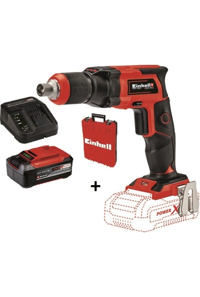 Einhell Te-Dy Akülü Alçıpan Vidalama 18V + 5.2 Ah Plus Starter Kit Einhell Te-Dy Akülü Alçıpan Vidalama 18V + 5.2 Ah Plus Starter Kit