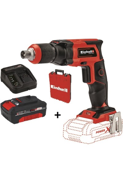Einhell Te-Dy Akülü Alçıpan Vidalama 18V +4.0 Ah Starter Kit Einhell Te-Dy Akülü Alçıpan Vidalama 18V +4.0 Ah Starter Kit