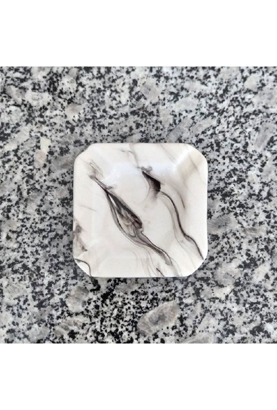 Şuhut Kadın Kooperatifi Seramik Ebru Desen 9,5cm Kül Tablası