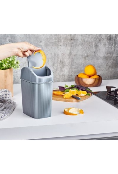 Kastore Döner Kapaklı Mini Çöp Kovası 2.5 Lt