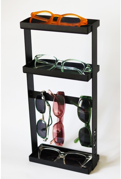 Meveda Siyah Gözlük Organizeri ve Çok Amaçlı Düzenleyici