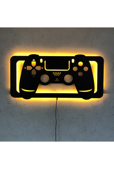 Pika Tasarım Ps4 Konsol V.1.2 LED Işıklı Tablo Pika Tasarım Ps4 Konsol V.1.2 LED Işıklı Tablo