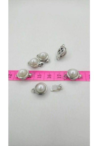 Ztt Inci Klips Takı Aparatı Gümüş Renk 10 Adet