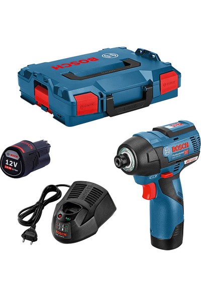 Bosch Professional Gdr 12V-110 Kömürsüz Somun Sıkma (2X3.0AH;L-BOXX) - 06019E0005 Bosch Professional Gdr 12V-110 Kömürsüz Somun Sıkma (2X3.0AH;L-BOXX) - 06019E0005