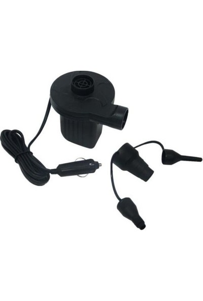Begin Power 12V Şişme Yatak Havuz Pompası 3 Farklı Başlıklı Şişirme Söndürme Begin Power 12V Şişme Yatak Havuz Pompası 3 Farklı Başlıklı Şişirme Söndürme