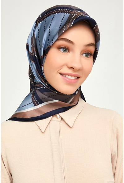 Armine Yeni Sezon 2021-22 Serisi Ekose Desen Ipek Twill Eşarp 8640D-11 Armine Yeni Sezon 2021-22 Serisi Ekose Desen Ipek Twill Eşarp 8640D-11