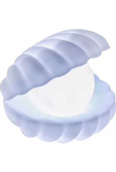 Bibizde Dekoratif Istiridye Kabuğu Inci Tasarımlı LED Gece Lambası Bibizde Dekoratif Istiridye Kabuğu Inci Tasarımlı LED Gece Lambası