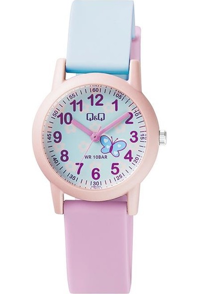 Q&q Kız-Erkek Çocuk Kol SAATI+100 Metre Su Geçirmez 10 Farklı Renk Pembe Koyu Q&q Kız-Erkek Çocuk Kol SAATI+100 Metre Su Geçirmez 10 Farklı Renk Pembe Koyu