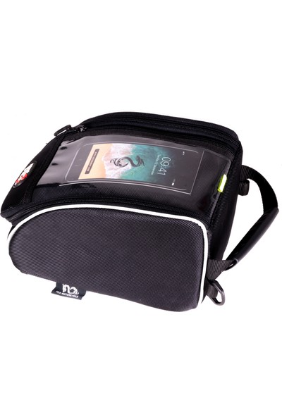 Anka Shop Motosiklet Depoüstü Çanta Dokunmatik Navigasyon Gözlü Ipsiz Mıknatıslı Montajlı Motor Çanta