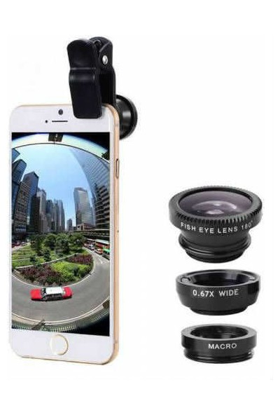Sarfex Geniş Açı Balık Gözü Lens Seti Sarfex Geniş Açı Balık Gözü Lens Seti