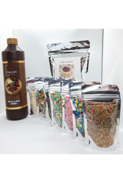 Ars Waffle Mega Box(Sütlü Çikolata+Waffle + Pasta Süsü)