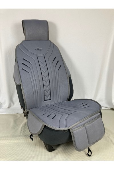 Mingo 2'li Tay Tüyü Kumaş Cepli Otomobil Minderi