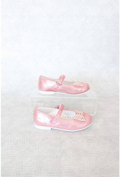 Anatomik Tabanlı Bilekten Tokalı Cırtlı Fiyonklu Pembe Kız Çocuk Babet Anatomik Tabanlı Bilekten Tokalı Cırtlı Fiyonklu Pembe Kız Çocuk Babet