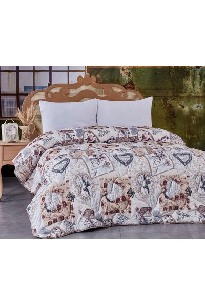 Komfort Home Baskılı Tek Kişilik Microfiber Yorgan 155X215 cm Komfort Home Baskılı Tek Kişilik Microfiber Yorgan 155X215 cm