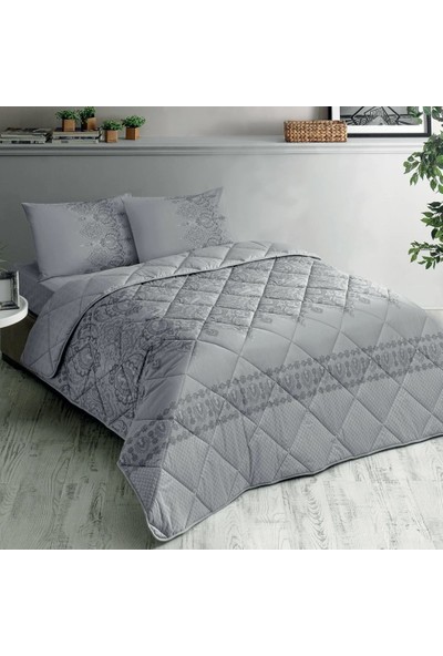 Taç Janet Ranforce Çift Kişilik Yorgan Seti Gri Taç Janet Ranforce Çift Kişilik Yorgan Seti Gri
