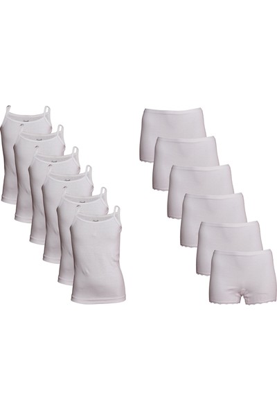 Onurel 6lı Ince Askılı Kız Çocuk Takım Onurel 6lı Ince Askılı Kız Çocuk Takım