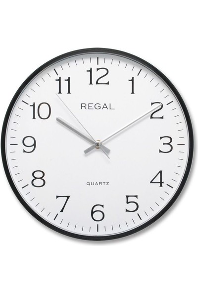 Regal Ince Çerçeve 30 cm Duvar Saati 0250 Bw