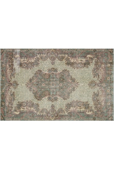 Zemindose Modern Vintage Eskitme El Dokuma Halı 192 x 302 cm 1771