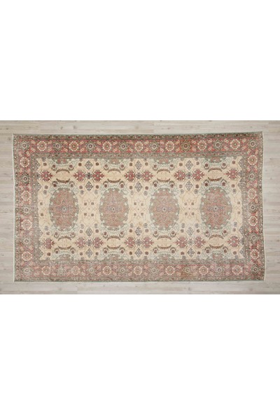 Zemindose Vintage Eskitme El Dokuma Halı 158 x 266 cm 2587