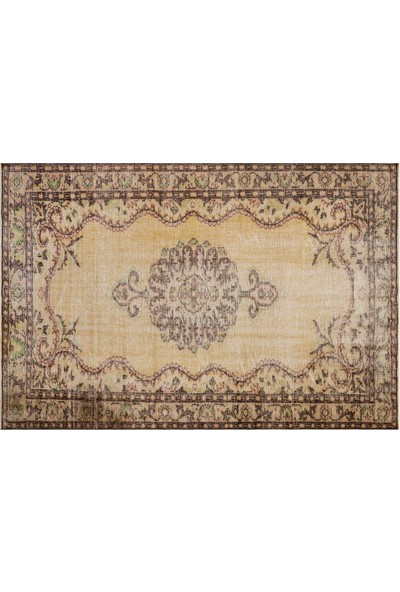 Zemindose Eskitme El Dokuma Vintage Halı 162 x 234 cm 162 x 234 cm 2737 Zemindose Eskitme El Dokuma Vintage Halı 162 x 234 cm 162 x 234 cm 2737