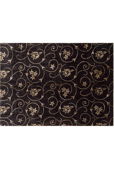 Zemindose Gerçek El Dokuma Eskitme Vintage Halı 184 x 256 cm 2848