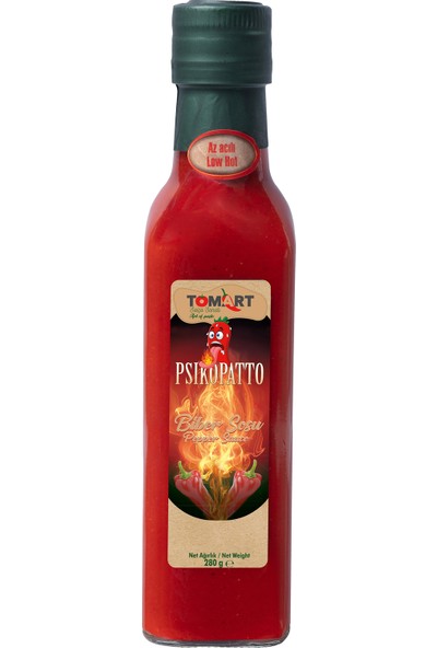 Tomart Psikopatto Biber Sosu 280 gr